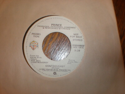 Prince 45 Controversy WARNER BROS PROMO | eBay