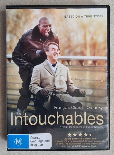 The intouchables dvd based on a true story good condition Free postage ...