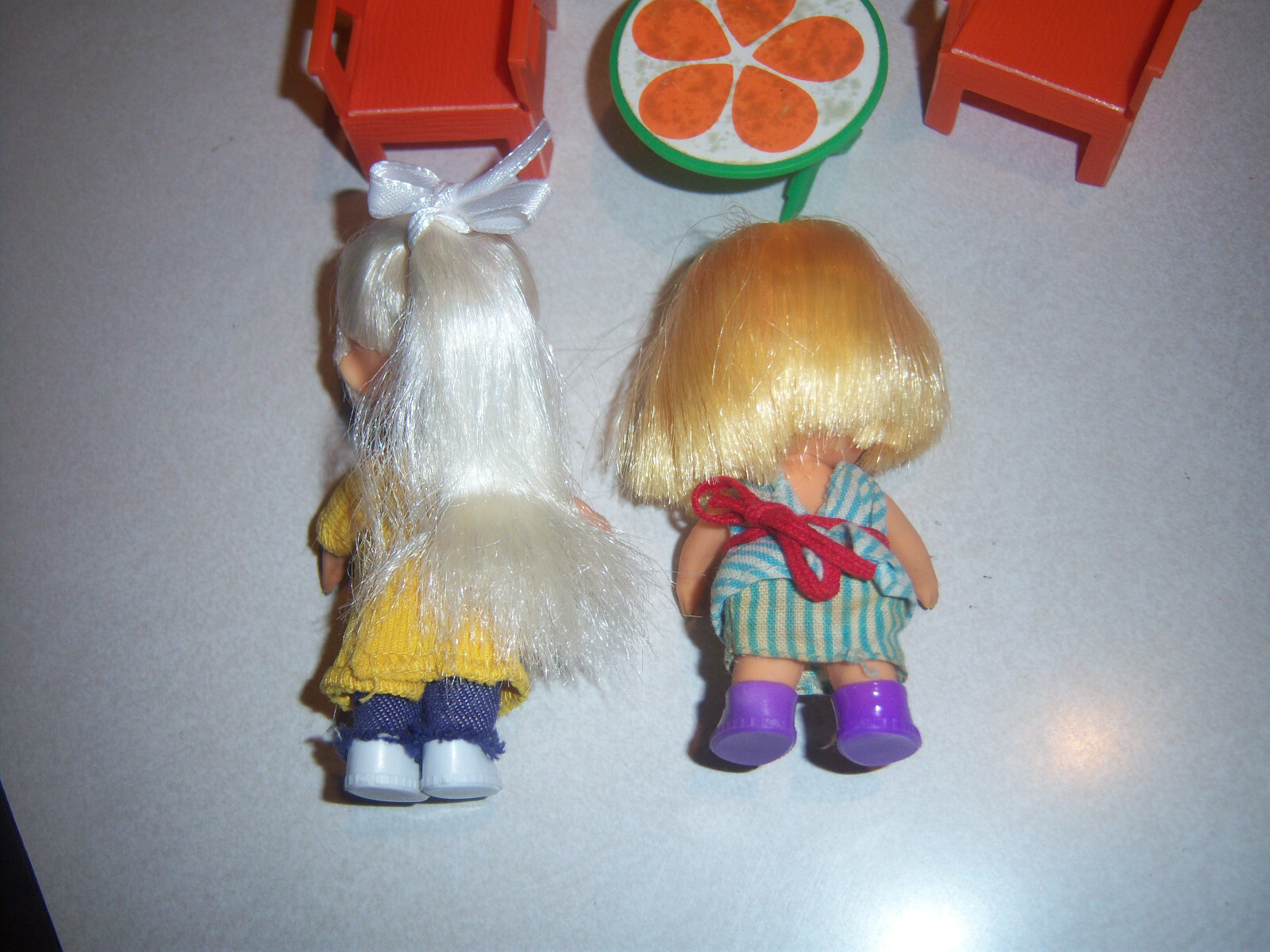 HTF CUTE! LOT 2 VTG LIDDLE KIDDLES "KAMPY KIDDLE" *SIZZLY FRIDDLE ...