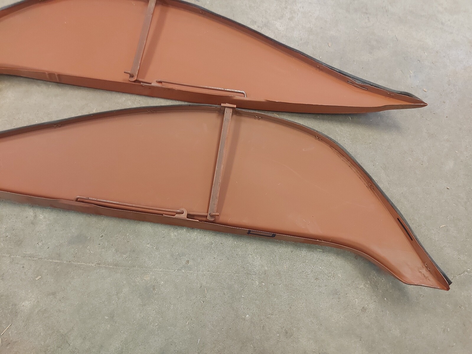 1960 1961 RAMBLER FENDER SKIRTS STEEL FOXCRAFT RA 60 61 RAMBLER FLUSH ...