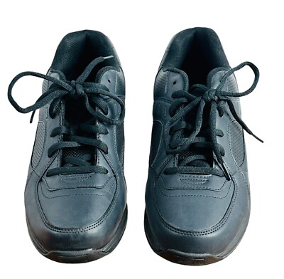 SAFETSTEP Safe T Step MEN'S COMFORT BLACK ZEUS SHOES Lace-Up Slip ...