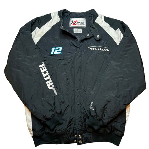 Ryan Newman Chase Authentics 12 Alltel Racing Jacket L Nylon NASCAR ...