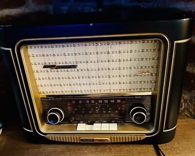 VINTAGE GRUNDIG CLASSIC 960 ANNIVERSARY TABLE MODEL AM FM HI FI WORKING ...