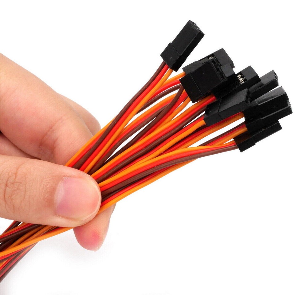 10pc 20 inches Servo Extension Male to Female Lead Wire Cable For RC ...