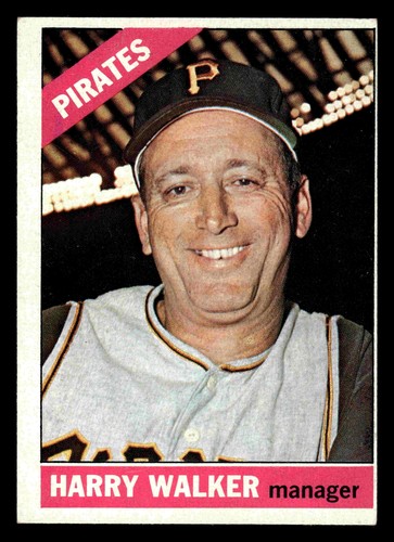 1966 Topps Harry Walker #318 - Pittsburgh Pirates | eBay