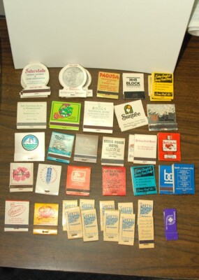 VINTAGE LOT OF MATCHBOOKS (R3B5-2) | eBay