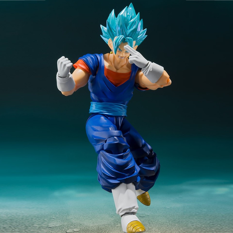 BANDAI S.H.Figuarts DRAGON BALL SUPER SAIYAN GOD VEGITO Action Figure ...
