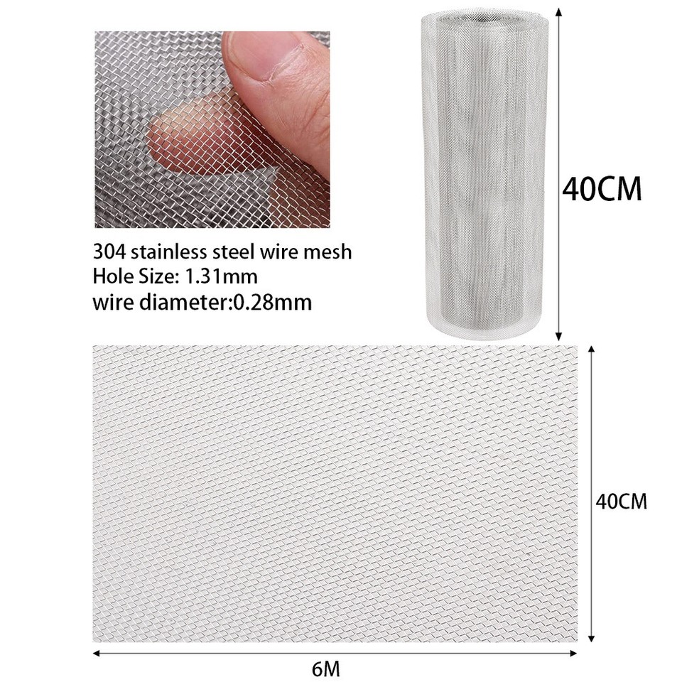 Galvanised Welded Wire Mesh Stainless Steel Mesh Deterrent Pet Roll ...