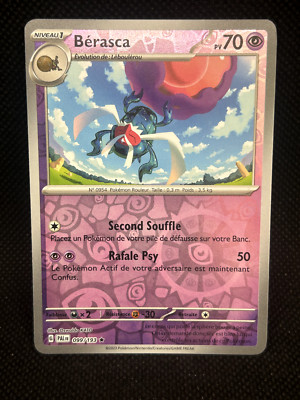 Carte Pokemon BERASCA Français REVERSE - EV2 PAL FR - 099/193 - Neuf | eBay