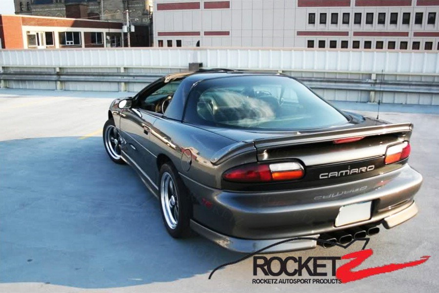 93-96 Chevy Camaro 4th Gen WW 3PC Style Rear Trunk Wing Lip Spoiler Z28 ...