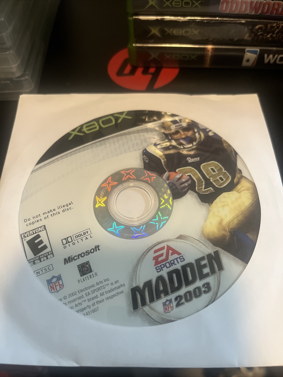 Madden NFL 2003 Original Xbox Game Loose Disc Only Tested Working | eBay