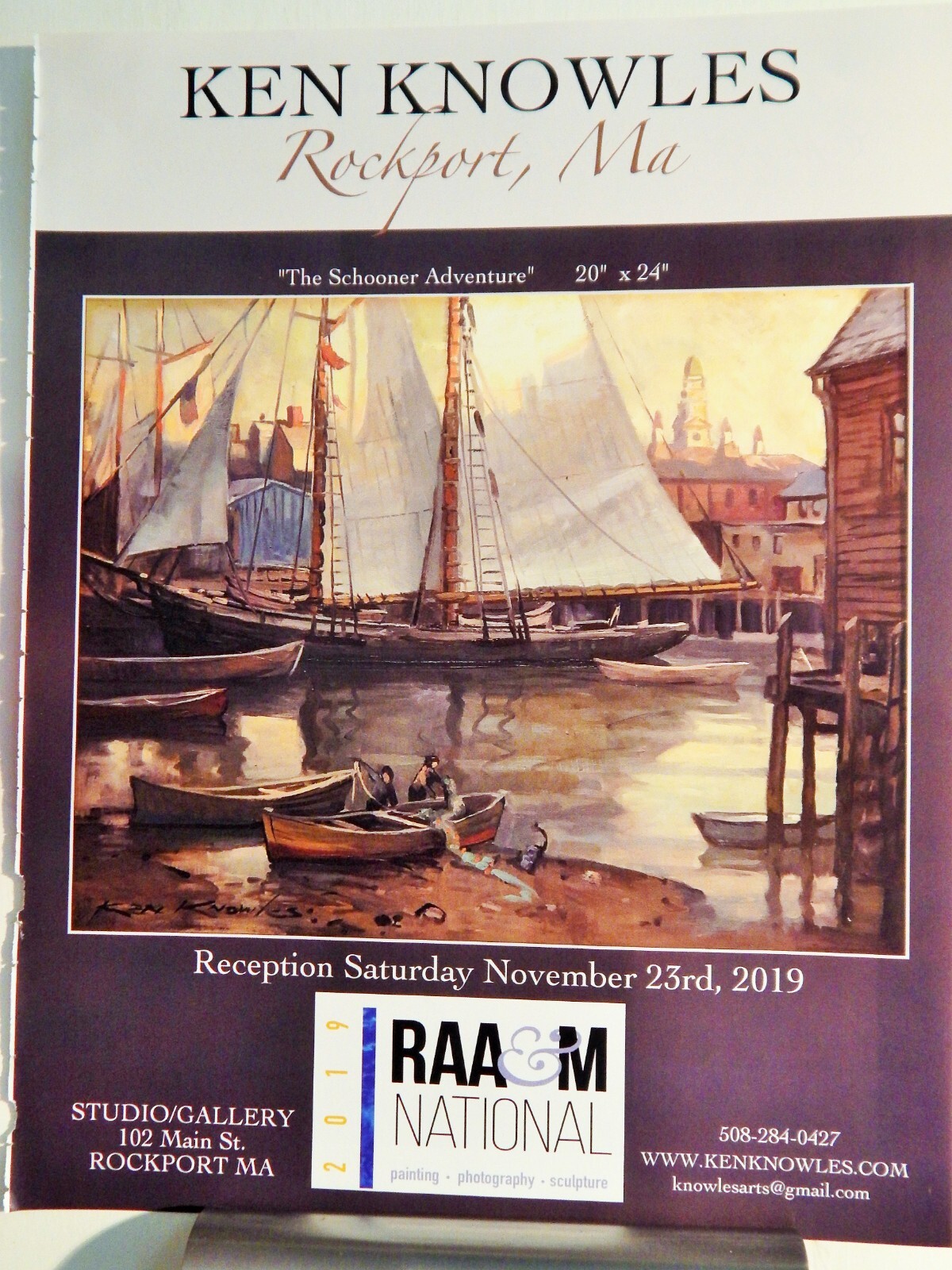 KEN KNOWLES ART PIECE VTG ORIG 2019 ADVERTISEMENT | eBay