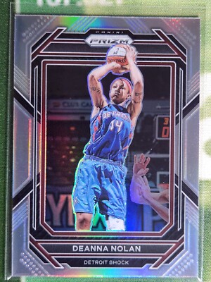 2023 Prizm WNBA Deanna Nolan SILVER HOLO Detroit Shoc #79 | eBay