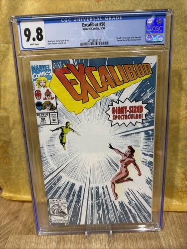 Excalibur 50 Marvel Comics May 1992 Giant Sized Spectacular Graded Cgc ...