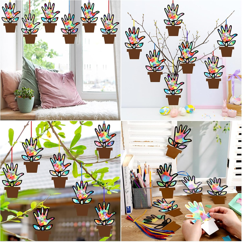 32 Sets Growing in Christ Flower Craft for Church Activities, Faith ...