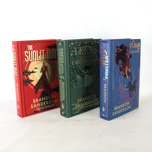 BRANDON SANDERSON Secret Projects 3x Books Yumi Tress Sunlit 1st Eds ...