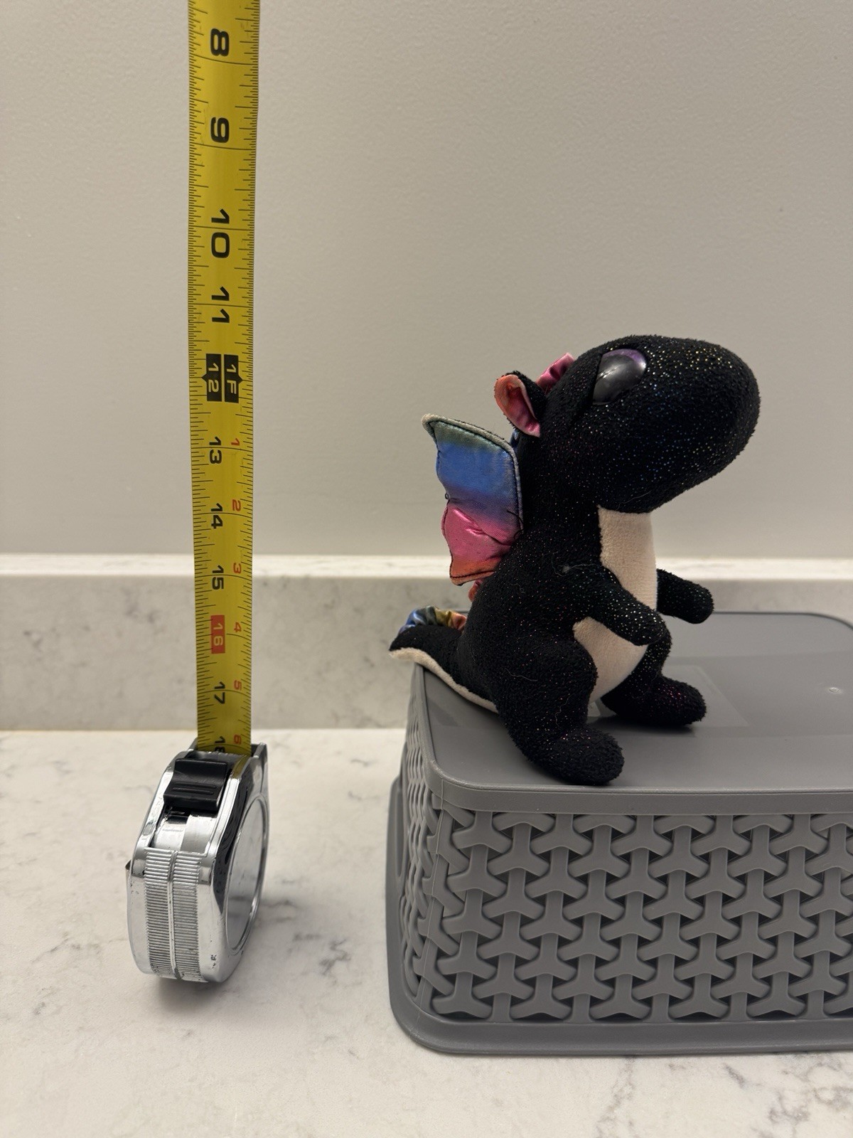 Ty Beanie Boo Black Dragon Anora Plush Toy | eBay