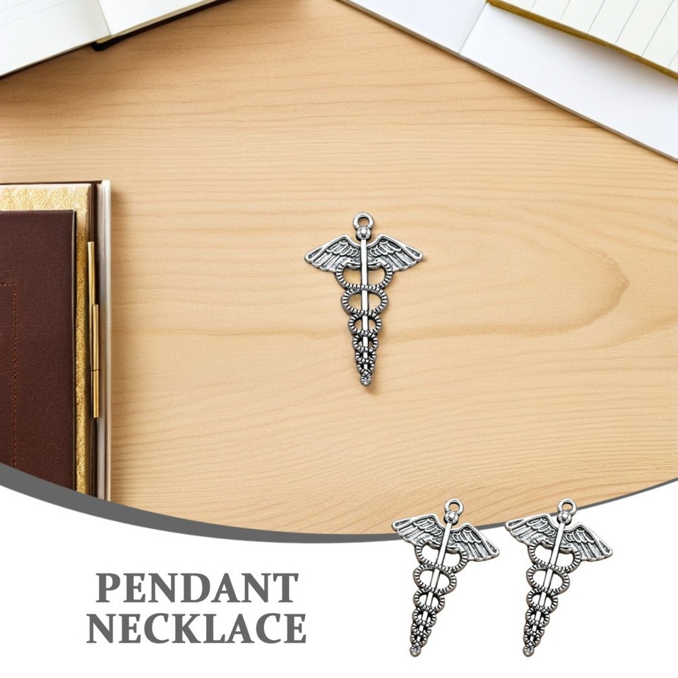 10 Pcs Retro Necklace Pendants for Jewelry Making | eBay Australia