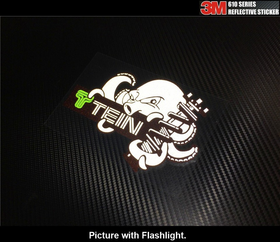 Tein Sticker Suspension Monster Octopus JDM Reflective | eBay