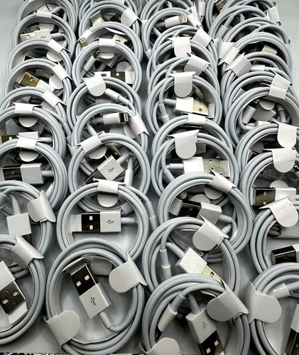 Wholesale Bulk Lot USB Cable 3Ft For Apple iPhone 14/13/12/11/8 Charger ...