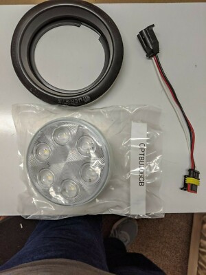 ROUND 4" CLEAR LED BACK-UP LIGHT OPTRONICS BUL06CB WITH WIRING | eBay