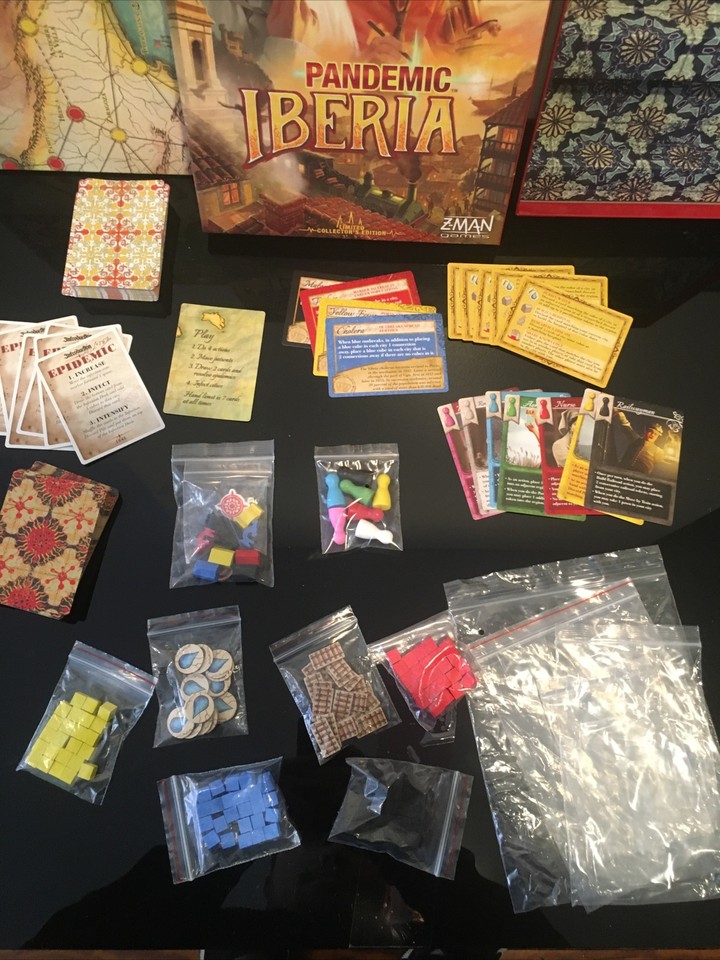 Pandemic IBERIA Z-MAN games (Limited Collector’s Edition) 100% complete. CIB 801310110171 | eBay