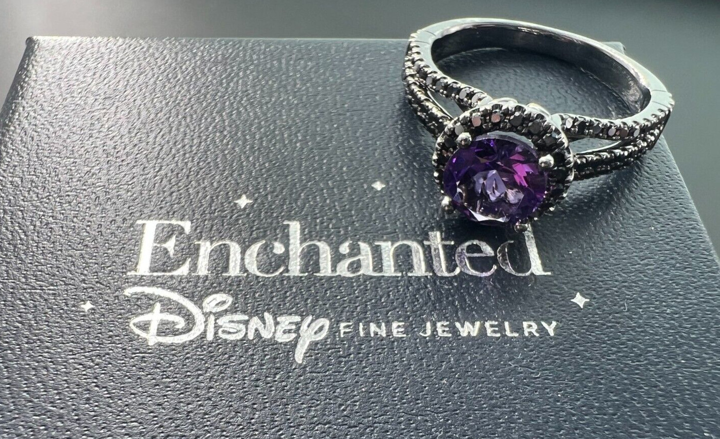 DISNEY ENCHANTED 14K BLACK GOLD VILLIANS URSULA AMETH… - Gem