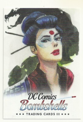 2019 CRYPTOZOIC - DC COMICS BOMBSHELLS 111 - PROMO P5 - KATANA - NSU EXCLUSIVE | eBay