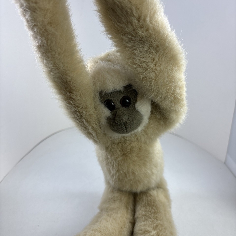 Wild Republic K&M Hanging Spider Monkey Plush Toy Stuffed Animal Beige ...