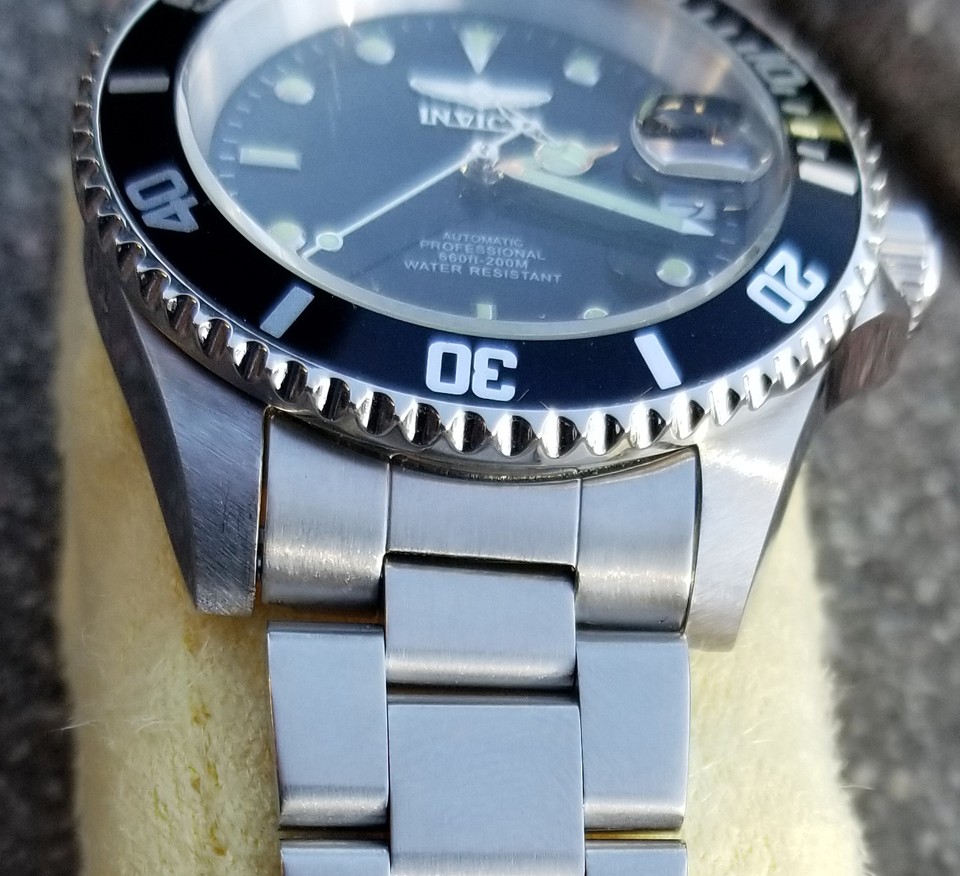 20mm Curved End SOLID Stainless Steel Watch Band FIT Invicta 89260B ...