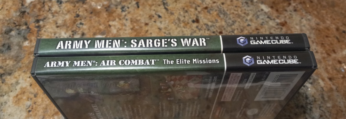 Army Men Air Combat The Elite Missions / Sarges War Nintendo GameCube ...