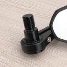 Side Rearview Handle Bar End Mirror Adjustable For Yamaha MT-07 MT-09 ...