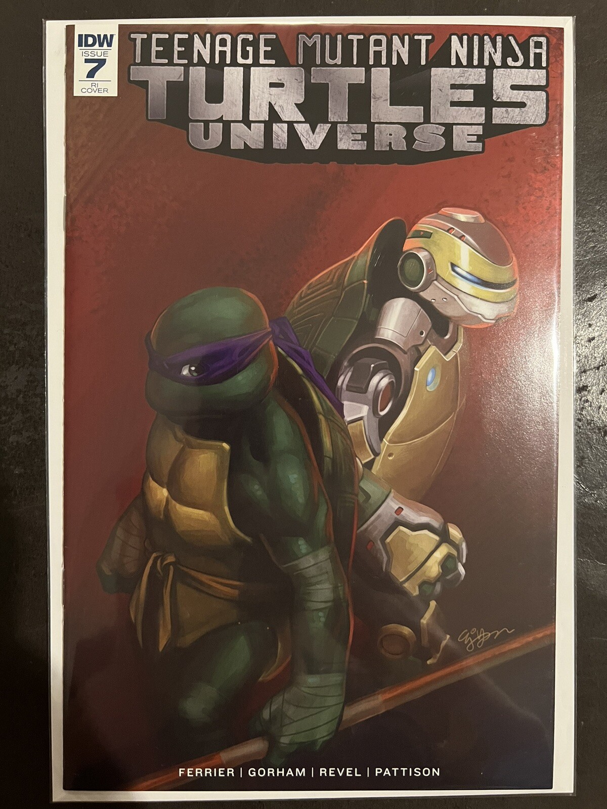 Teenage Mutant Ninja Turtles Universe #7 RI Variant IDW 2016 F/VF TMNT ...