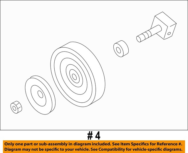 Nissan 11925EA010 Genuine OEM Idler Pulley for sale online | eBay