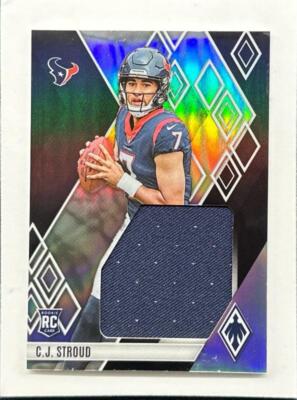 2023 Phoenix CJ Stroud Rookie Jersey Materials Relic RC #199/199 ...