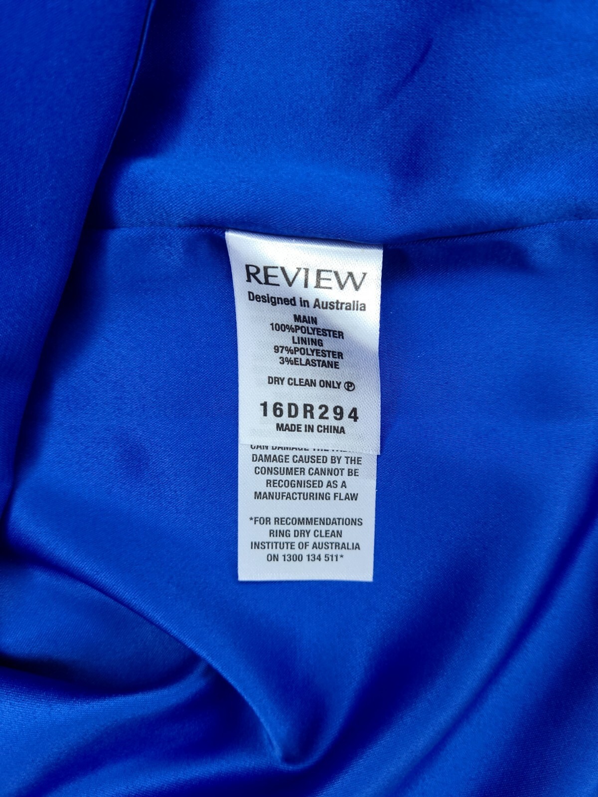 Review Womens Dress Size 14 Deep Blue Size 14 Lace Crochet Look Overlay ...