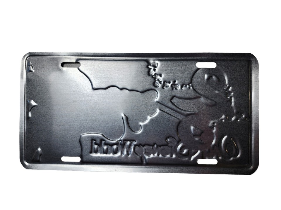 Walt Disney World 25th Anniversary Sorcerer Mickey Mouse License Plate ...