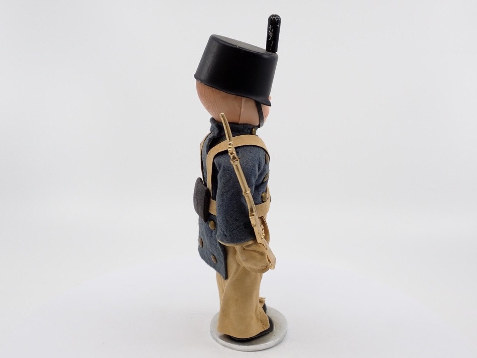 Vintage 1950s English Toy Soldier Doll w/ Shako Helmet & Rifle – Made ...