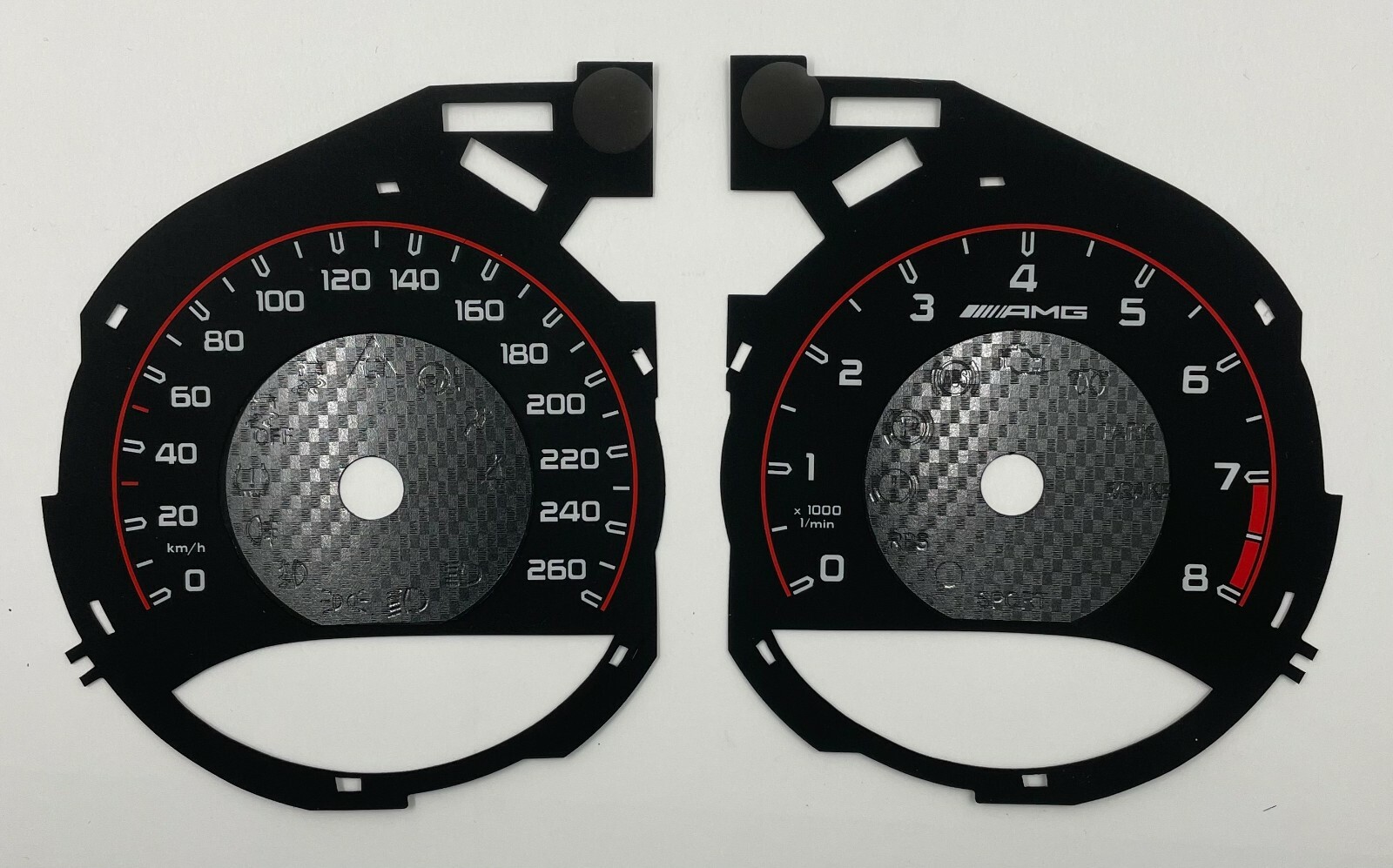 Mercedes-Benz C-class W205 AMG STYLE speedometer dial 260km/h | eBay