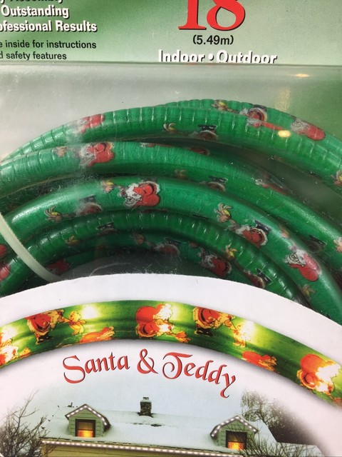 2x Sunbeam 25' Rope Light Indoor & Outdoor Accent Clear Lighting 50 ...