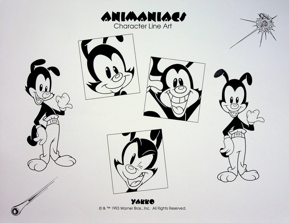 Warner Brothers Animaniacs Characters