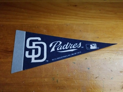 San Diego Padres Mini 9" MLB Baseball Pennant Flag 2012 | eBay