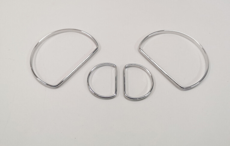 Chrome Gauge Dash Dial Ring For Range Rover II P38 R38A 94-02 New | eBay