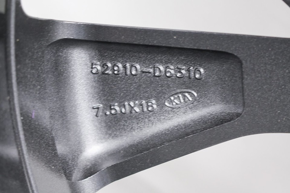 OEM Kia Optima 18 inch Wheel 52910-D6310 Marks and Scratches | eBay