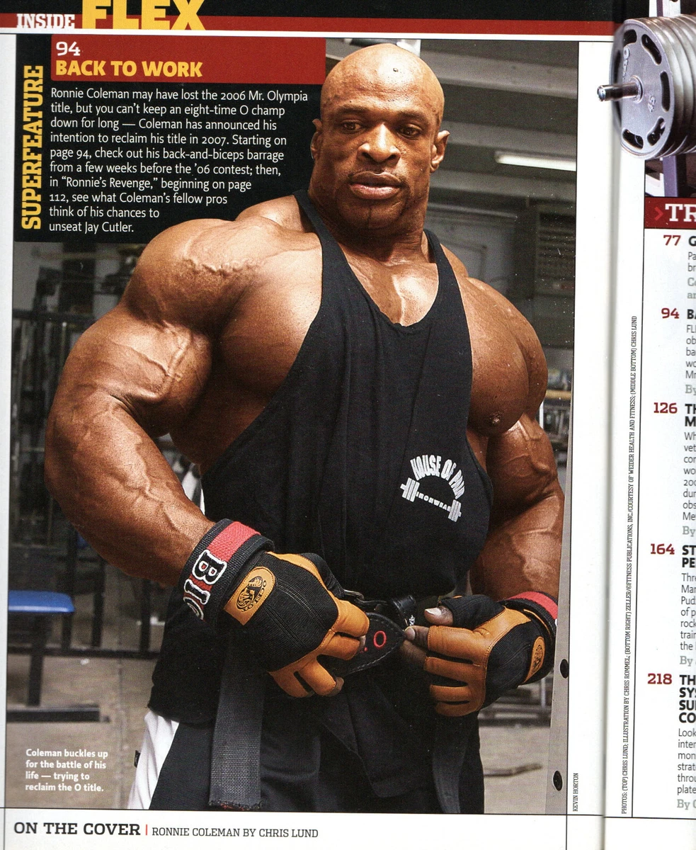 Ronnie Coleman Vs Jay Cutler Back