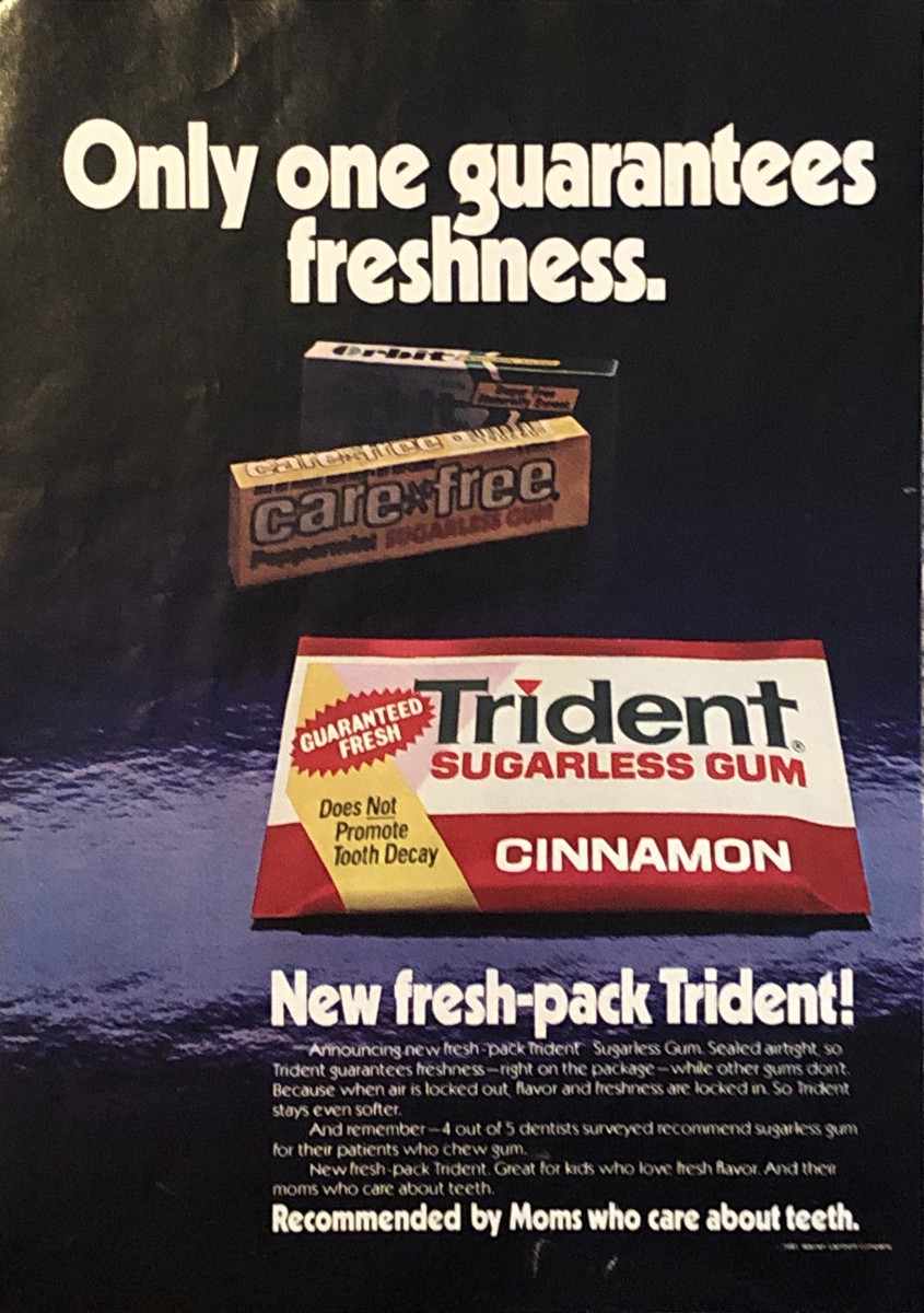 Trident Gum Ads