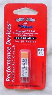 JR Single Conversion 72Mhz FM Crystal Set (Channel 53) | eBay