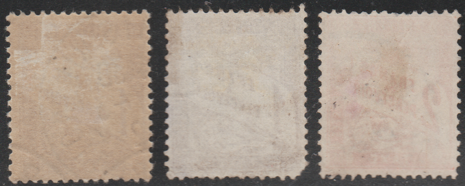 France 1893-1941 SC# J41 - J43 - Three different stamps - Used Lot ...
