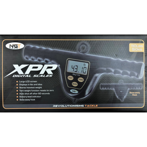 NGT Fishing Scales Weigh Sling Set XPR Digital Weighing Bar Scales ...