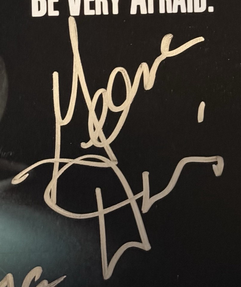 The Fly Jeff Goldblum Geena Davis David Cronenberg Signed 12x18 Photo ...